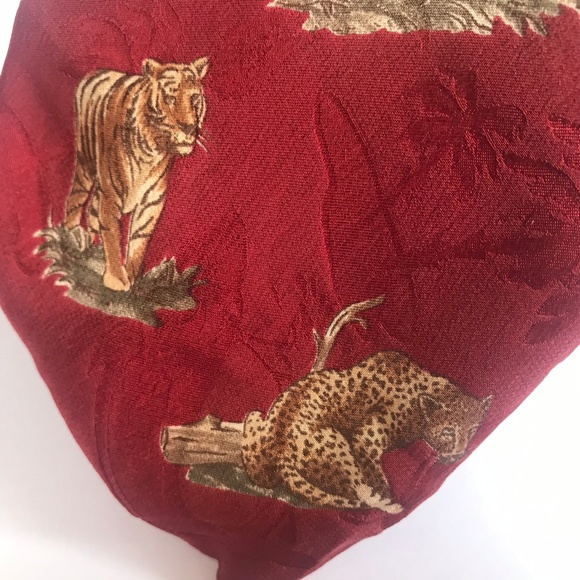 Endangered Species | Accessories | Vintage Endangered Species Tie Red ...